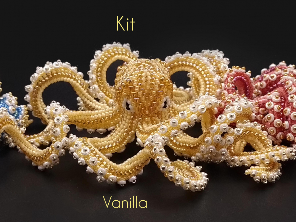 Kit for Octavio the Octopus - Vanilla | Cath Thomas Designs - SamohtaC