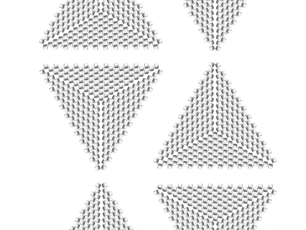 Triangle blank graph | Cath Thomas Designs - SamohtaC